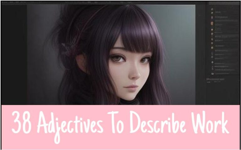 38 Adjectives To Describe Work - Vivid Writing Tips