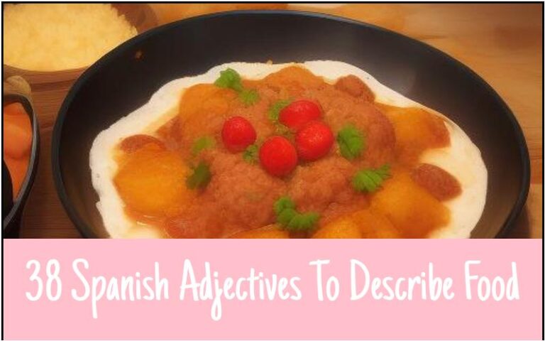 38 Adjectives To Describe A Person In Spanish - Vivid Writing Tips